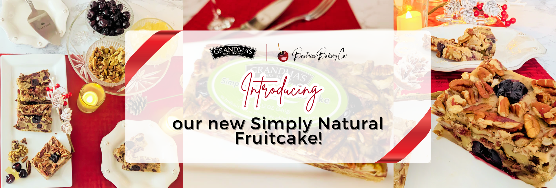 Introducing our new Simply Natural Fruitcake!