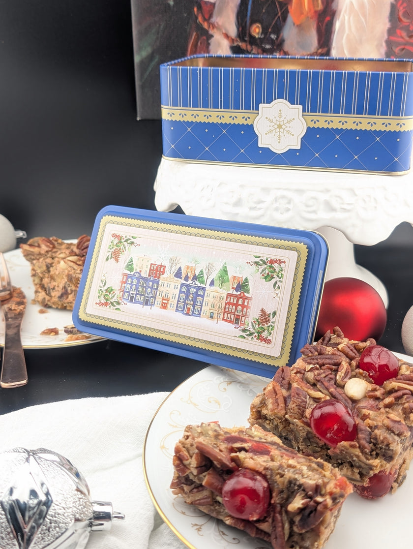 Grandma's Original Fruitcake in a Holiday Tin