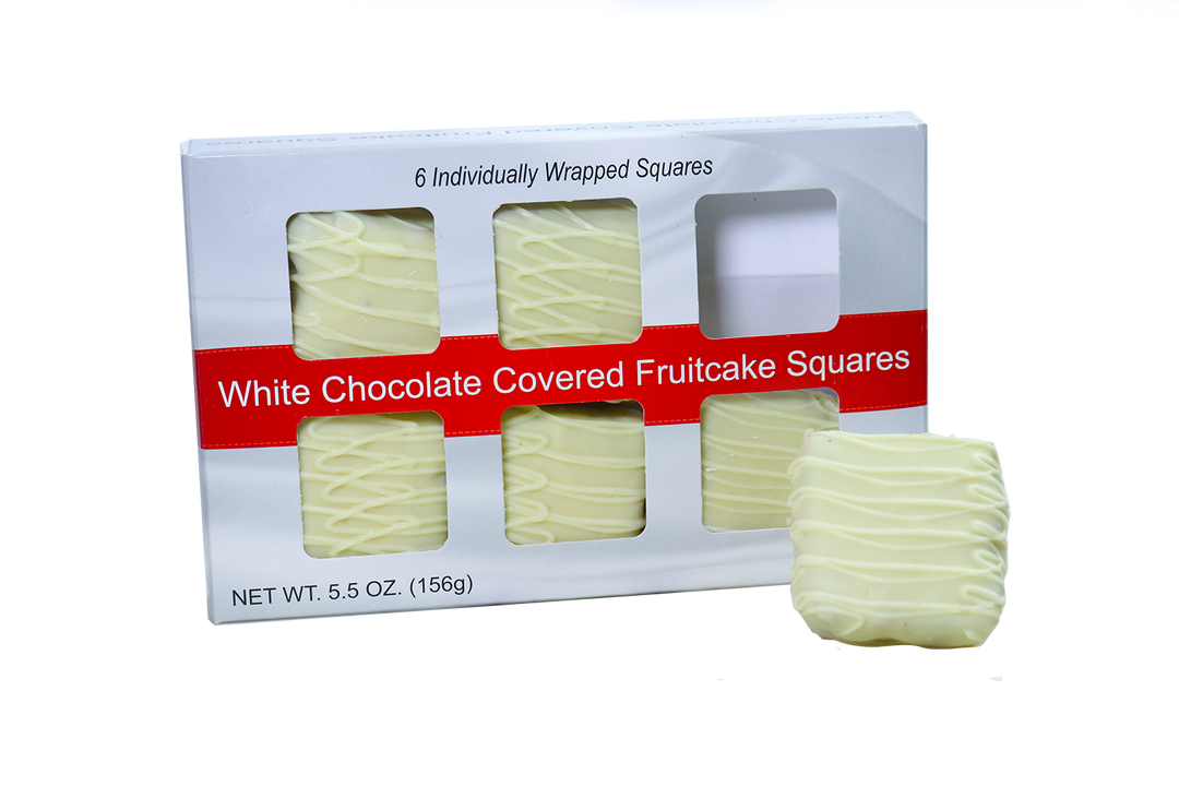 5.5 oz White Chocolate Squares